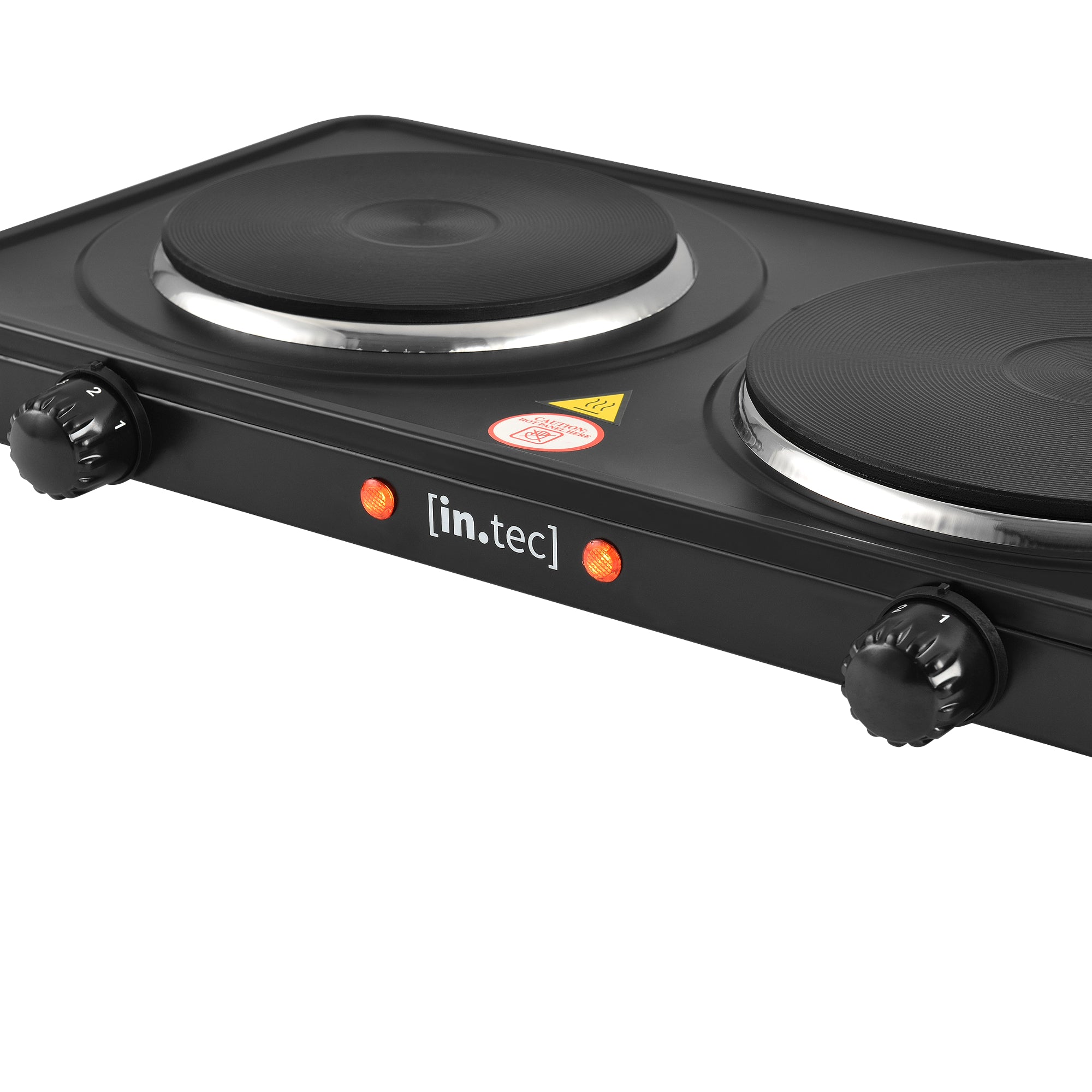 Réchaud double électrique 2 plaques chauffantes en fonte 2500 watts ré ...