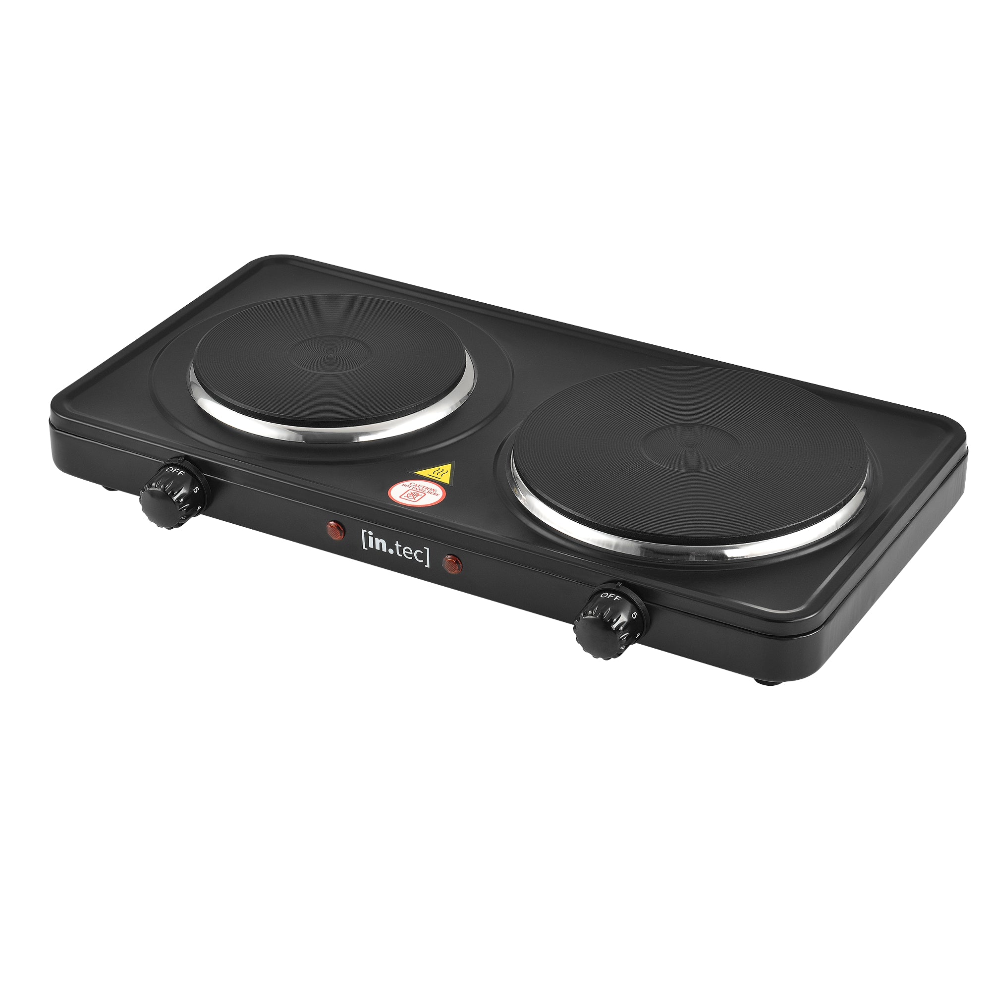 Réchaud double électrique 2 plaques chauffantes en fonte 2500 watts ré ...