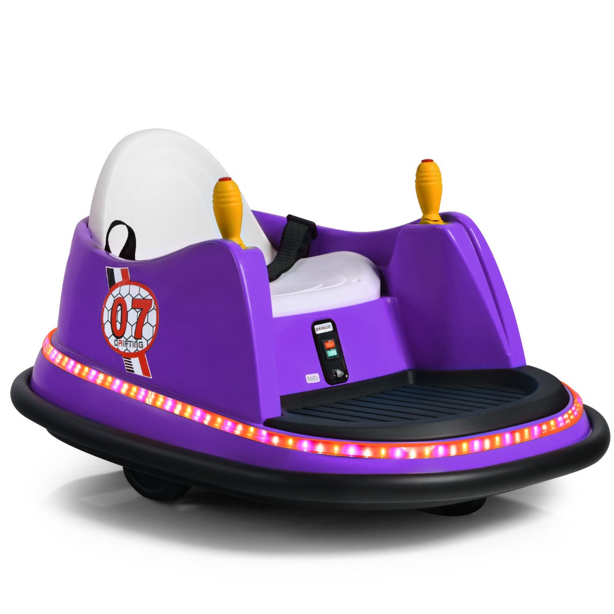 Auto tamponneuse électrique 57 x 75 x 42 cm pour enfants sécurité opti ...